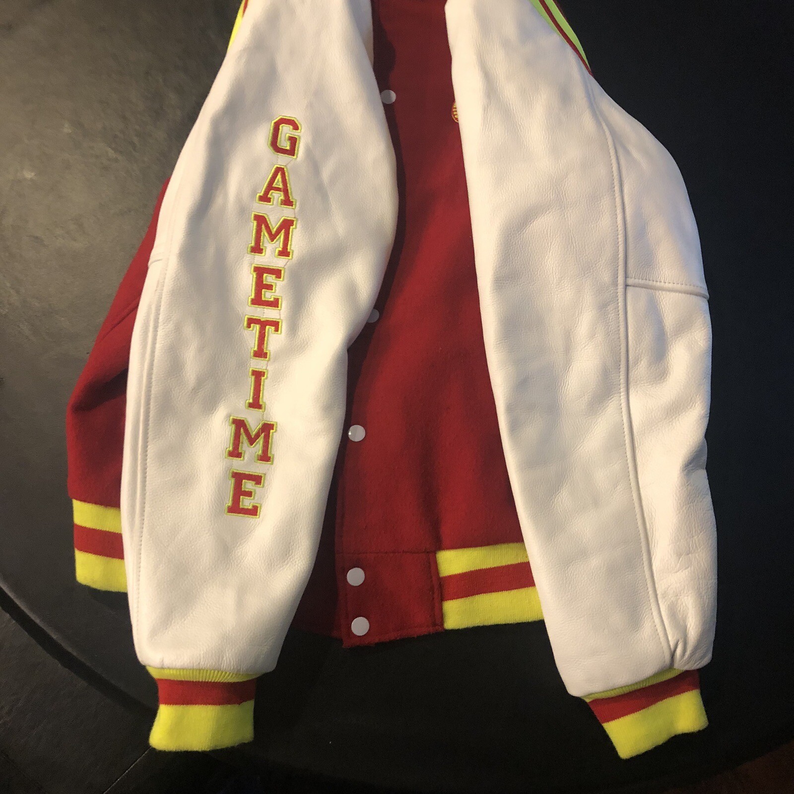 Men's Game Time Letterman Varsity jacket Multi-Color … - Gem