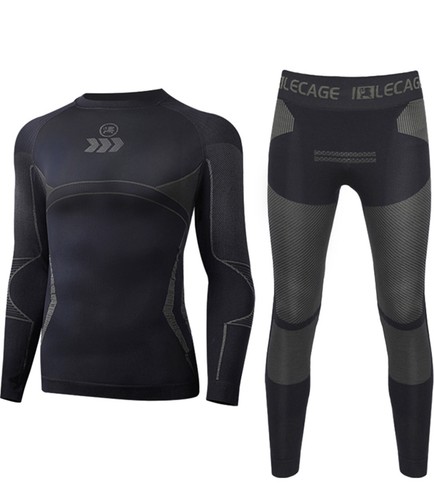 🔥 NEW Men's Thermal Base Layer Set - Compression, Moisture-Wicking ...