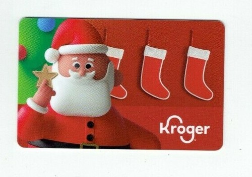 Kroger Gift Card - Christmas - Santa Claus - Grocery Store Supermarket ...