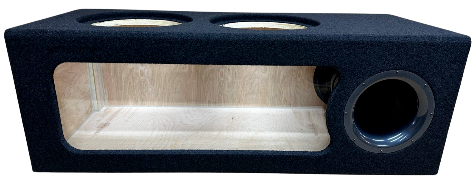 Ported Sub Box Enclosure for 2 12" Sundown ZV6 Z V.6 Zv.6 Subs ...
