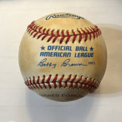 Rawlings Official HOF Baseball AL JOHN ROMANO AUTOGRAPH W/CASE NM | eBay