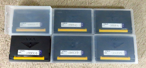 LOT of 6 ~ EXABYTE VXA TAPE 230m 8mm DATA CARTRIDGE | eBay