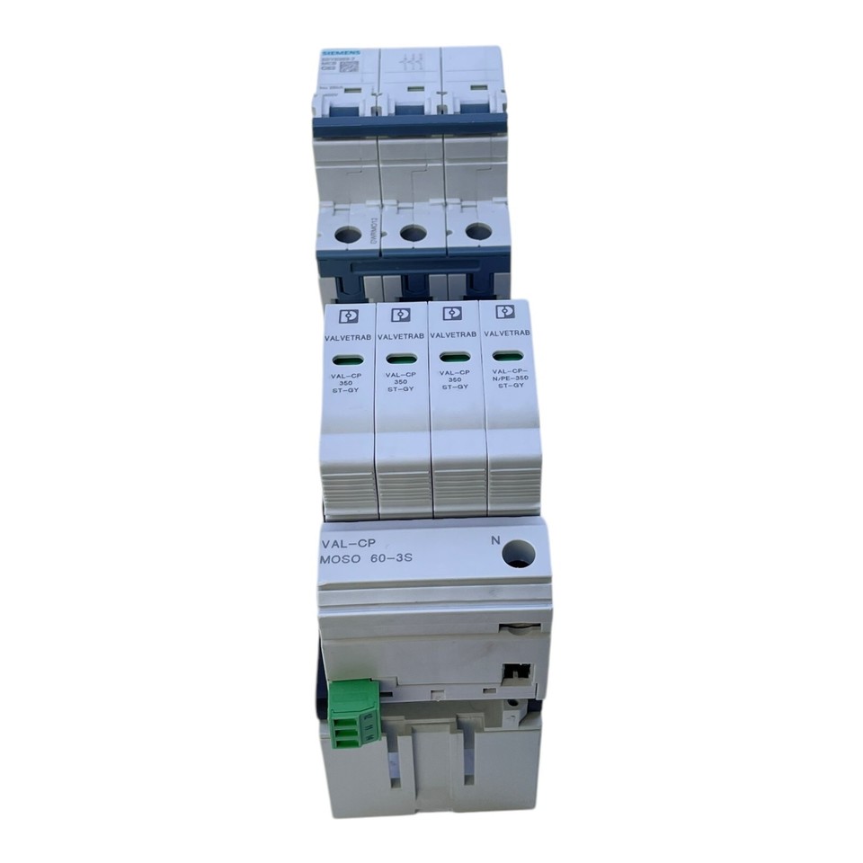 Siemens 5SY8363-7 Phoenix Contact VAL-CP Circuit Breaker Combination ...
