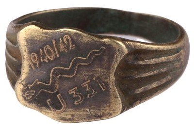 1940-42 U331 Dragon 1942 Snake U-boat WW2 German ring naval submarine U-Boot art | eBay