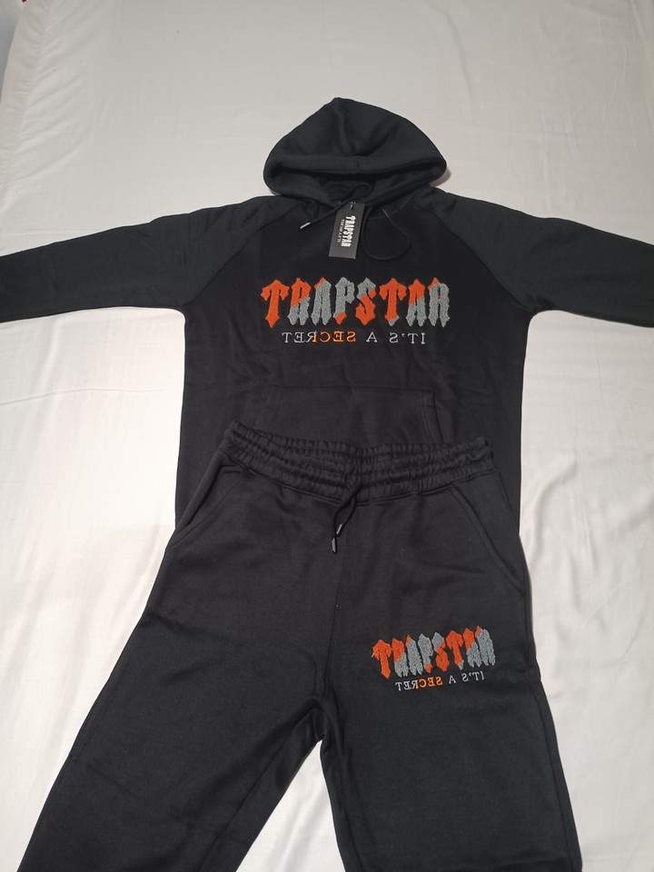 Trapstar Black Tracksuit Set - S | eBay UK