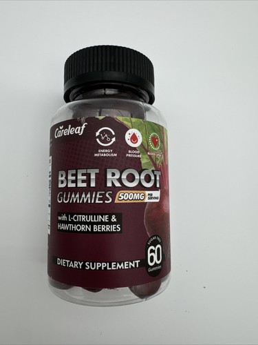 careleaf Sugar Free Vegan Beet Root Gummies for Blood Pressure with L-Citrull... | eBay