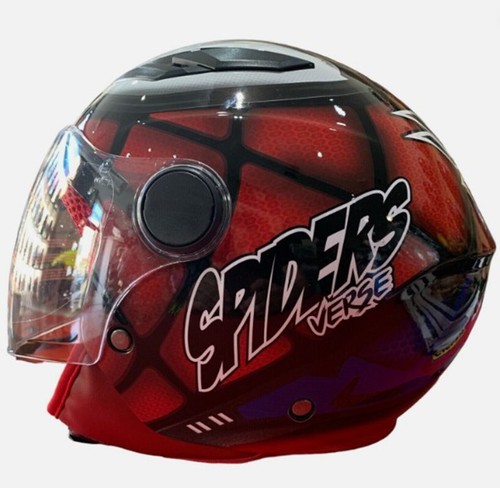 CASCO Demi-Jet Junior Kind Spider Man Größe L 51-52 cm 8057509481078 ...
