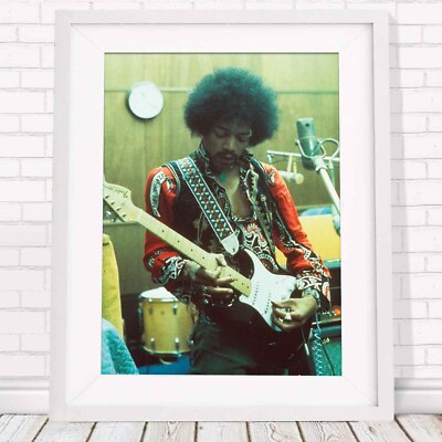 Jimi Hendrix - Music Legend Poster Picture Print - Sizes A5 to A0 | eBay