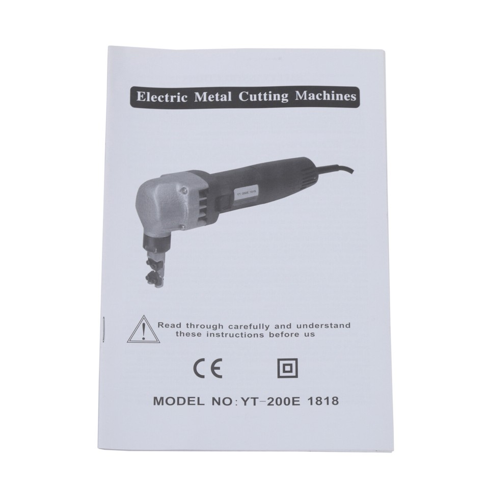 Double Head Electric Metal Cutter Sheet Nibbler Metal Cutting Hand Tool ...