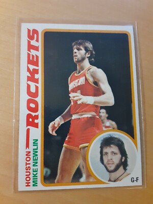 1978/79 Topps #124 Mike Newlin Houston Rockets Basketball Cards, Guard ...