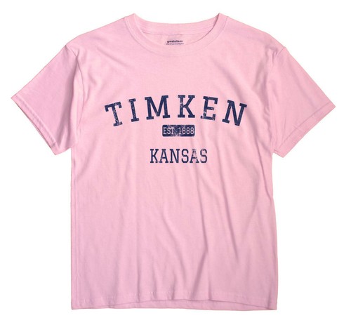 Timken Kansas KS T-Shirt EST | eBay