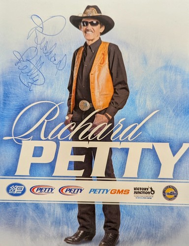 Richard Petty Autograph Signed Photo see description | eBay