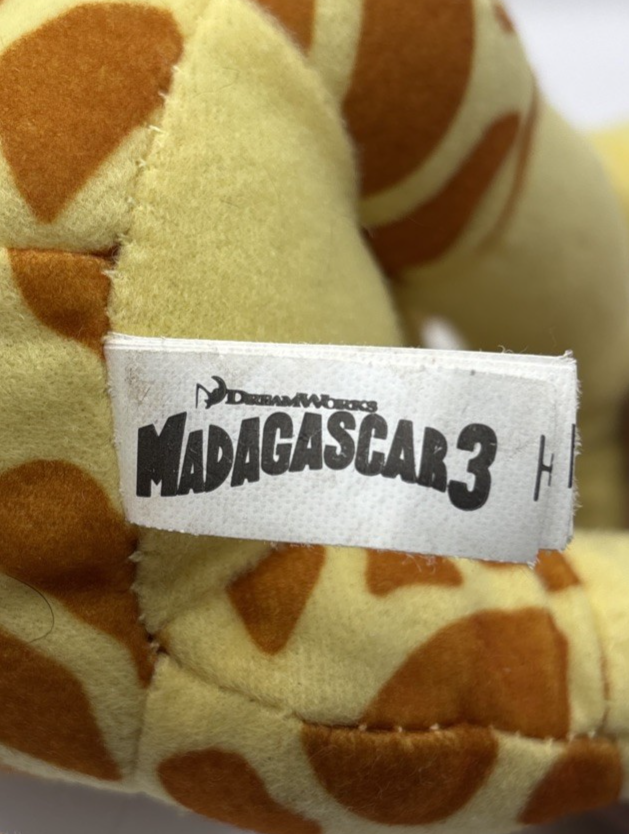 Dreamworks Madagascar 3 MELMAN the Giraffe Plush Stuffed Animal Toy | eBay
