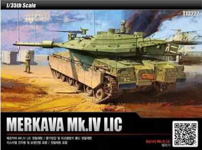 Academy 1/35 I.D.F. Merkava Mk.IV LIC Tank Plastic Model Kit #13227 ...