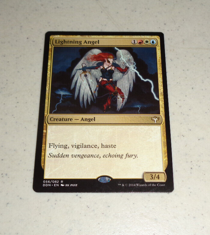 ~1x Lightning Angel x1 ~NM~ Duel Decks Magic the Gathering MTG~ | eBay