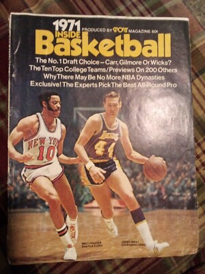 Inside Basketball Magazines 1971 - Jerry West. Walt Frazier. Sport | eBay