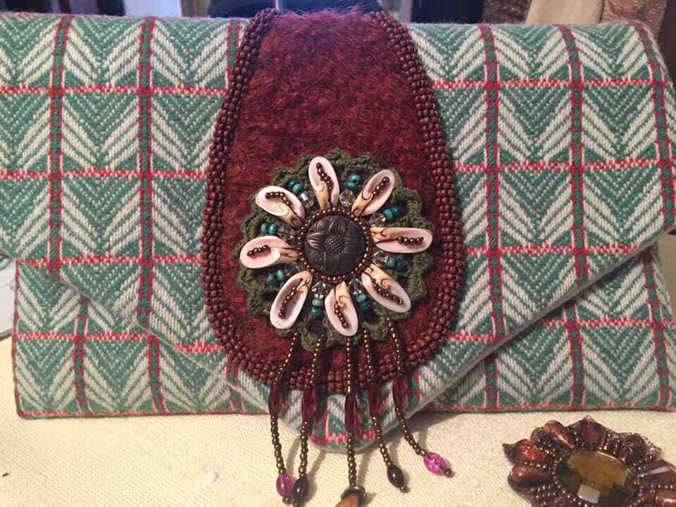 Original beautiful clutch girl hold-over bag handmade bags | eBay