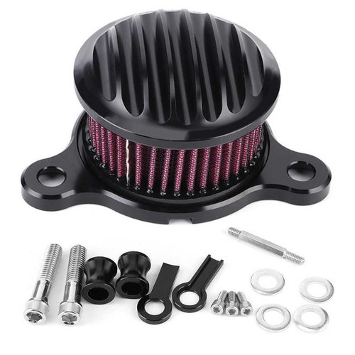 CNC Air Cleaner Intake Filter Kit For Harley Sportster Iron XL883N ...