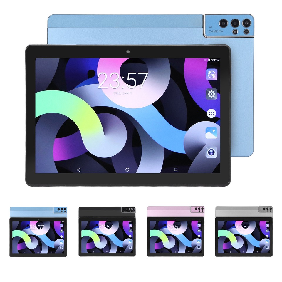 2 In 1 Tablet 4GB RAM 64GB ROM Octa Core 2 Camera 5G WiFi 8800mAh ...