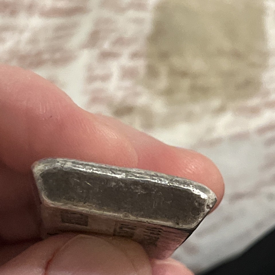 Vintage K & F S 3 oz .999 Silver Bar Kenneth Freda Shonback 3 Separate ...