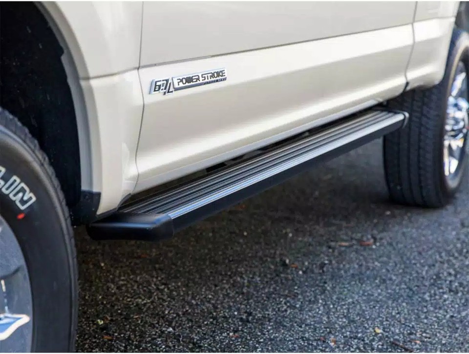 Ionic 61 Series Black Running Boards Fit 1997-2003 Ford F150 SuperCab ...
