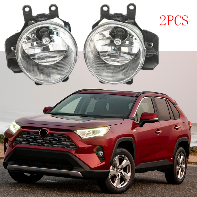 Front Bumper Fog Lights Lamps Left&Right For 2019 2020 2021 2022 Toyota ...