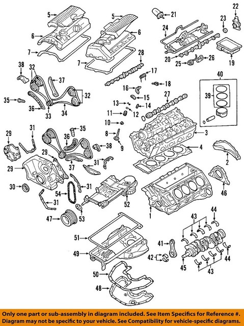 BMW 11147506425 Genuine OEM Factory Original Timing Cover Gasket for ...