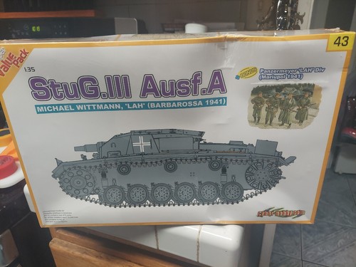 Dragon 9143 StuG III Ausf A Michael Wittman LAH Barbarossa 1941 1/35 ...