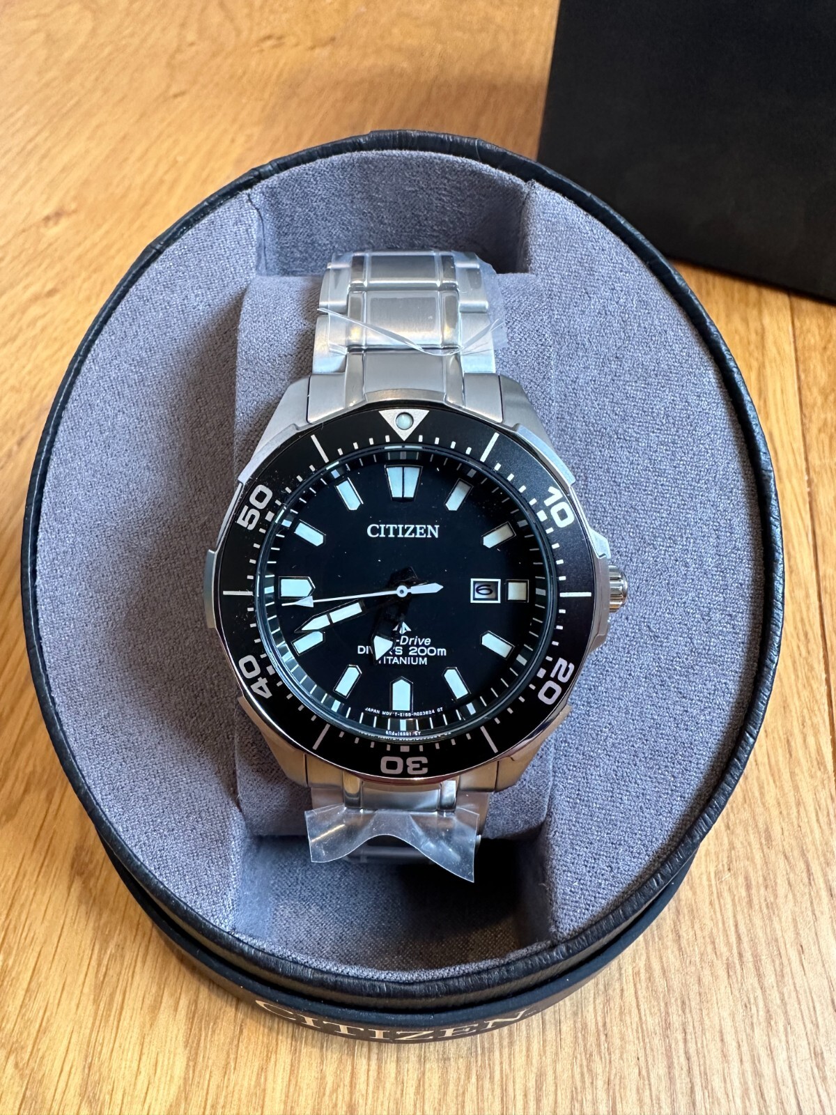 Citizen Promaster Diver BN0200-81E 44m Silver Titanium Men's Wristwatch ...