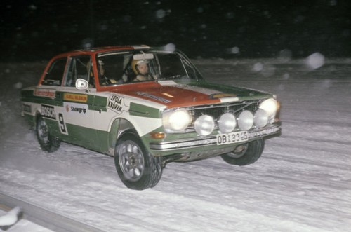 Per Inge Walfridsson and Kjell Nilsson Volvo 142 S 1973 Rally Car Old ...