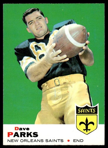 1969 Topps Dave Parks New Orleans Saints #127 | eBay