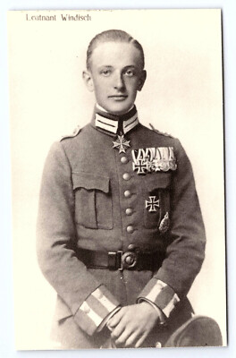 DFN-42 Leutenant Rudolf Windisch Germany Postcard WW1 Aviator B669 | eBay