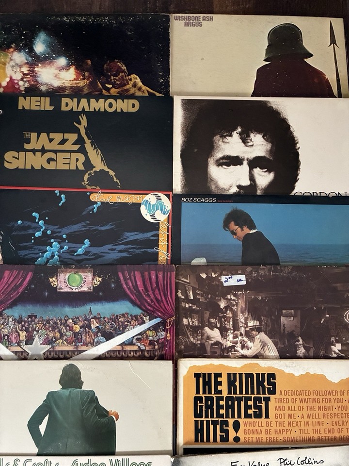 HUGE 50x Lot Classic ROCK Vinyl LPs 60s/70s/80s “GOOD COND” Blues Rock ...