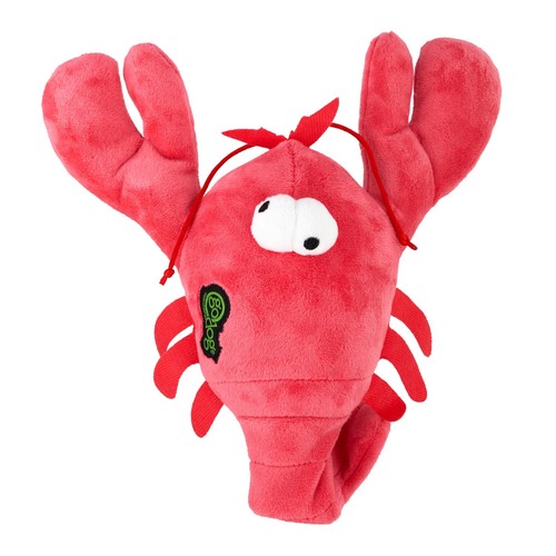 Action Plush Lobster Animated Squeaky Dog Toy with Chew Guard ...