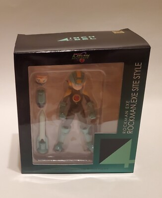 Sentinel 4 Inch Nel Mega Man Exe Site Style Rockman Action Figure | eBay
