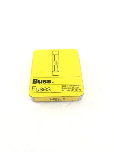 BUSE FUSE MDL 5 LOT OF 4 SLOW-BLOW FUSE (A651) | eBay