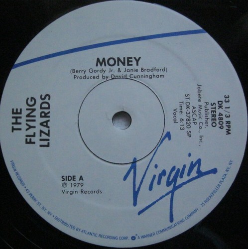 The Flying Lizards - Money 1979 12", Single, Spe Virgin DK 4809 Very ...