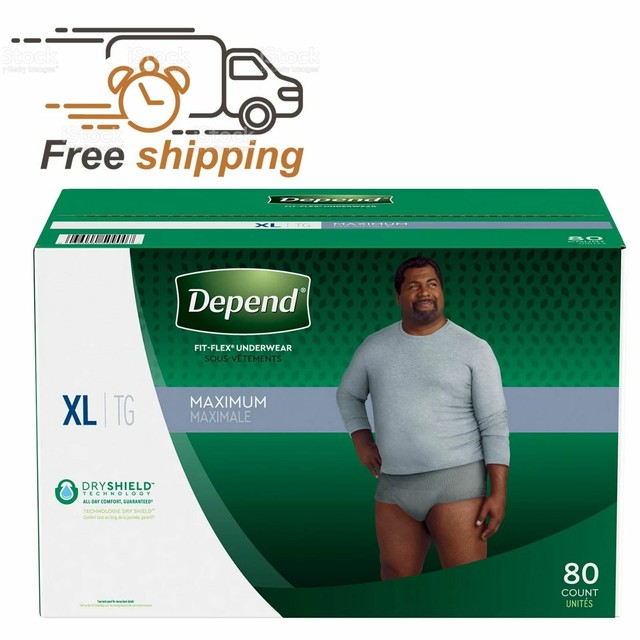 Depend Protection Plus Ultimate Underwear for Men Small 92 Count for ...