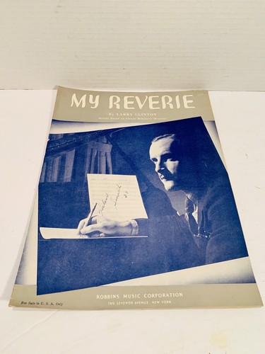 MY REVERIE Vintage Sheet Music 1938 by Larry Clinton | eBay