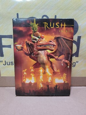 USED* RUSH IN RIO (2-DISC DVD SET 2002) LIVE IN CONCERT + SLIPCOVER | eBay