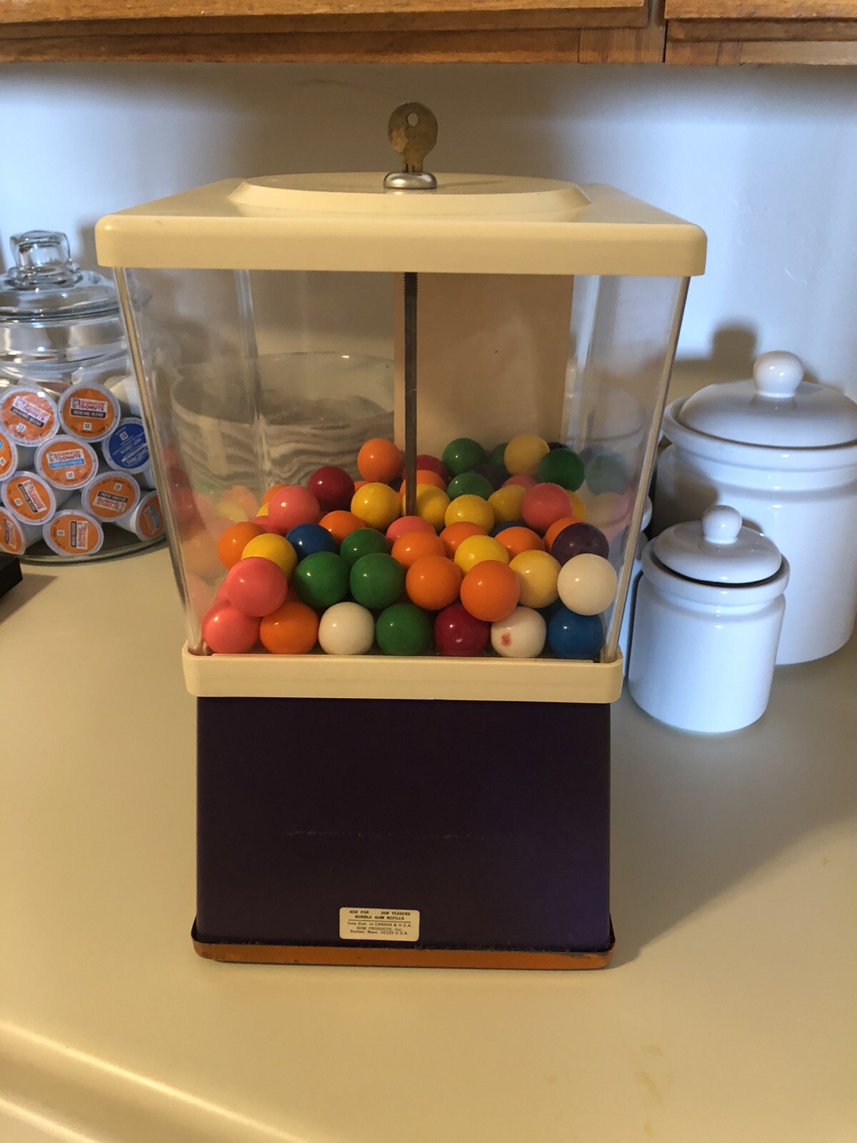 Vintage square gumball machine | eBay