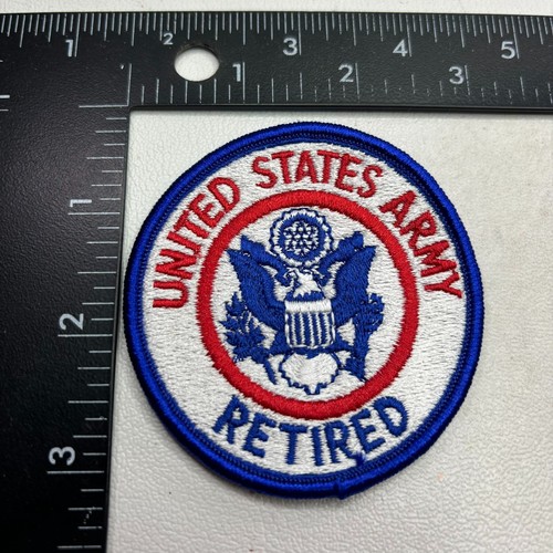 United States Army RETIRED Patch military 48TY | eBay