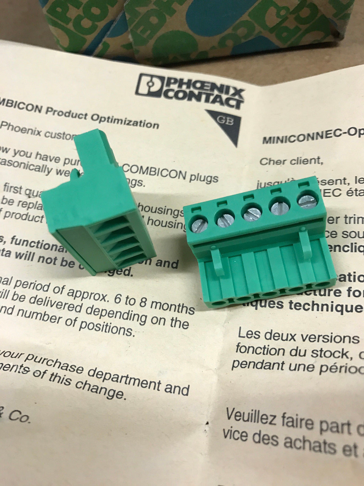 99 x 1757048 MSTB2.5/5-ST-5.08 TERM BLOCK PLUG 5POS STR 5.08MM | eBay UK