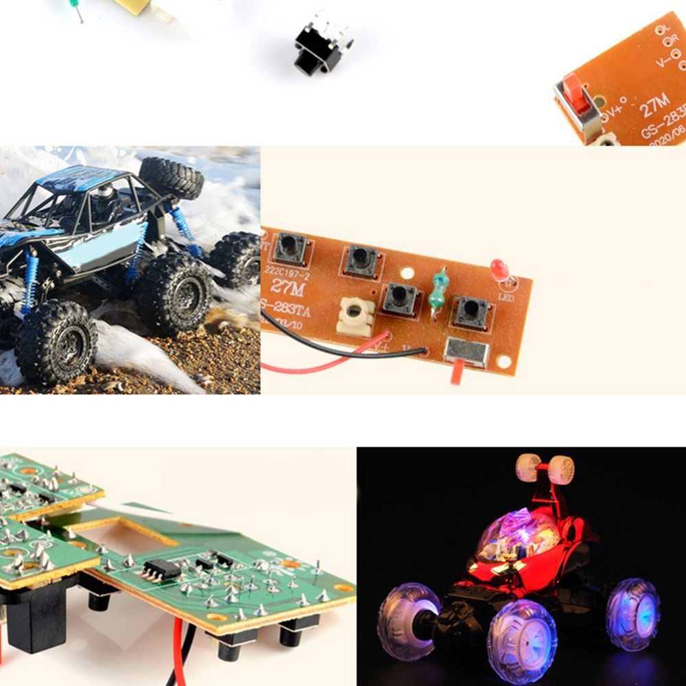 2pair 27Mhz RC Transmitter Board PCB Transmitter Receiver Board Toy Car ...