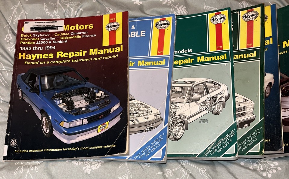 Haynes auto repair manuals -you choose | eBay