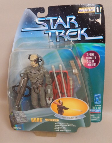 Star Trek Warp Factor Series BORG Galactic Gear Playmates 1997 6 ...