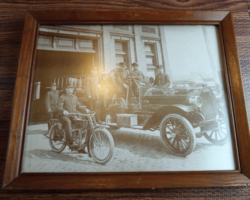 Harley Davidson & Milwaukee Fire Department Print 11"x14" + #1 SAFD ...