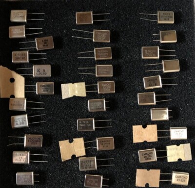 QUARTZ CRYSTALS HC49/HC18 FREQUENCIES From 1 - 43 MHz 10 PIECES K12 | eBay