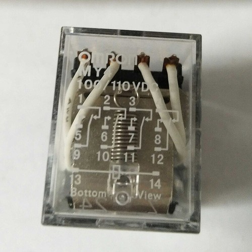 1pc OMRON MY4-100-110VDC Power Relay 14Pin NEW | eBay