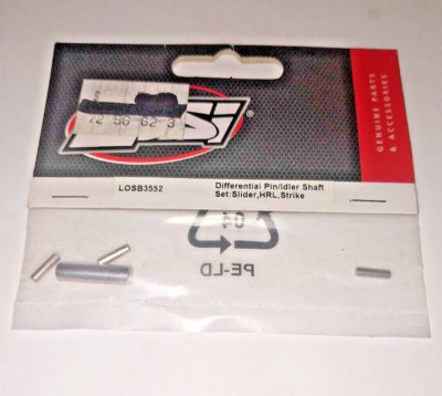 Losi RC LOSB3552 Differential Pin/Idler Shaft Set Slider .HRL.Strike ...